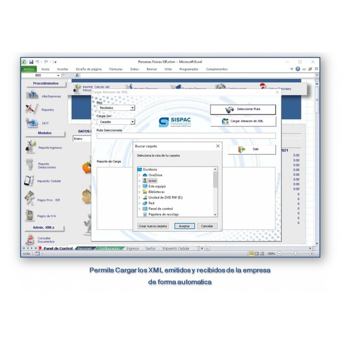 Calculo de Impuestos ISR e IVA 2021 :: BM Software